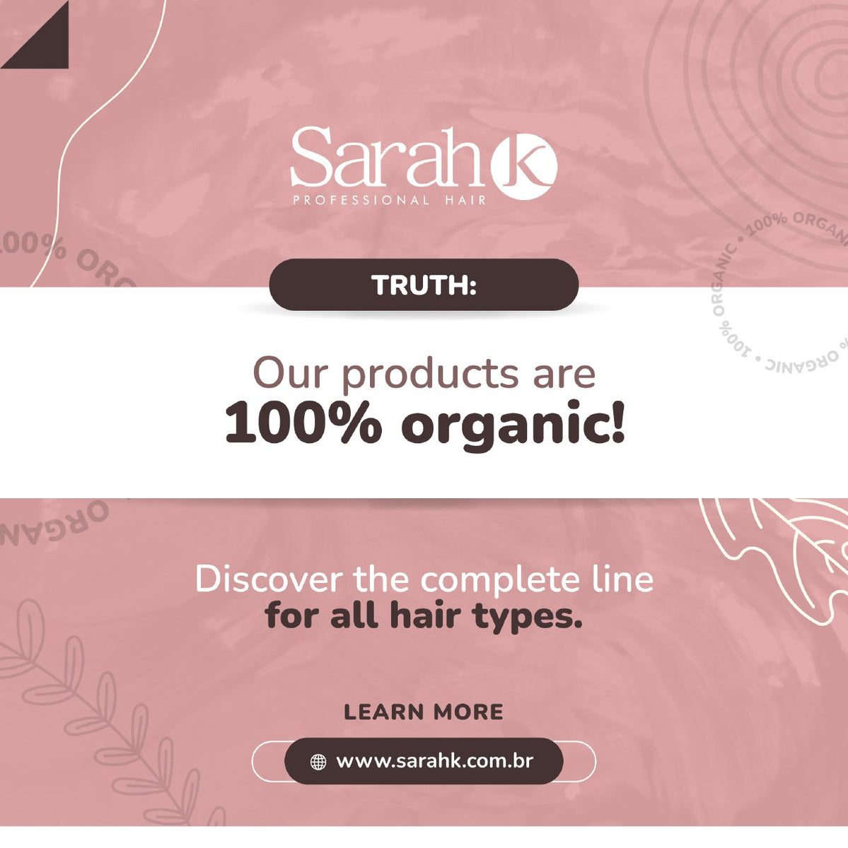 Sarah K La Vie En Rose Shampoo & Conditioner set